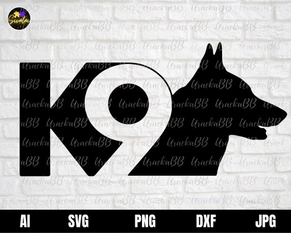 K9 Police Dog Svg K9 Police Dog Silhouette K9 Police Dog | Etsy