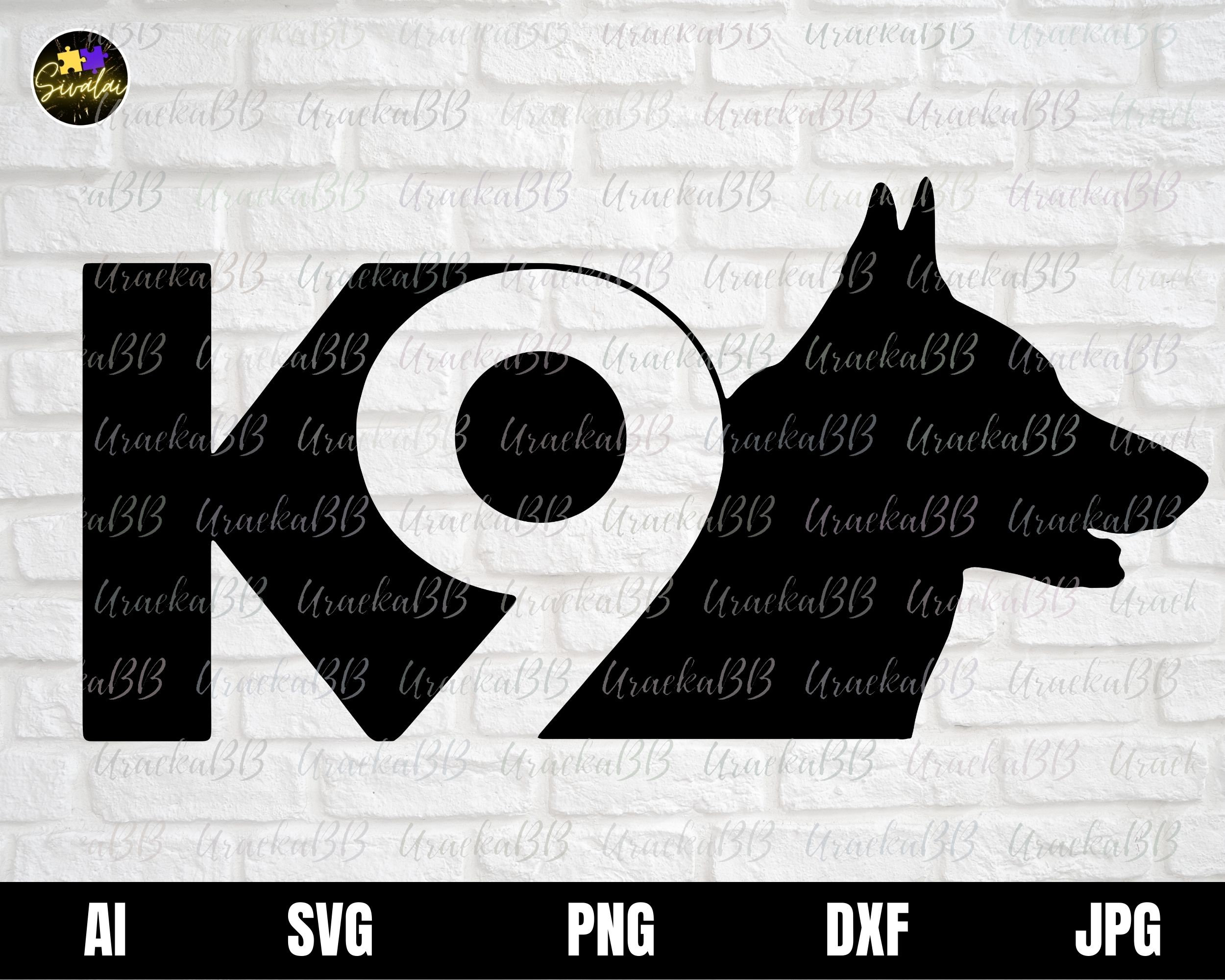 K9 Police Dog Svg K9 Police Dog Silhouette K9 Police Dog - Etsy