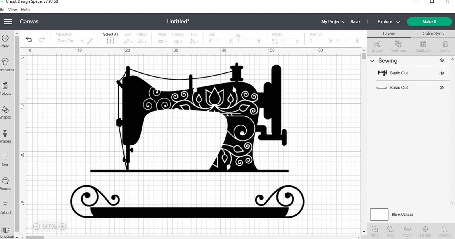 Sewing Machine Svg Floral Sewing Machine Svg Vintage Sewing - Etsy