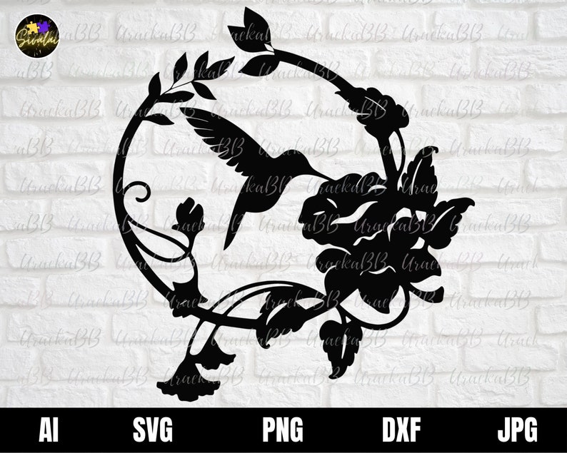 Hummingbird SVG Bird SVG Hummingbird Flowers Svg Flower - Etsy