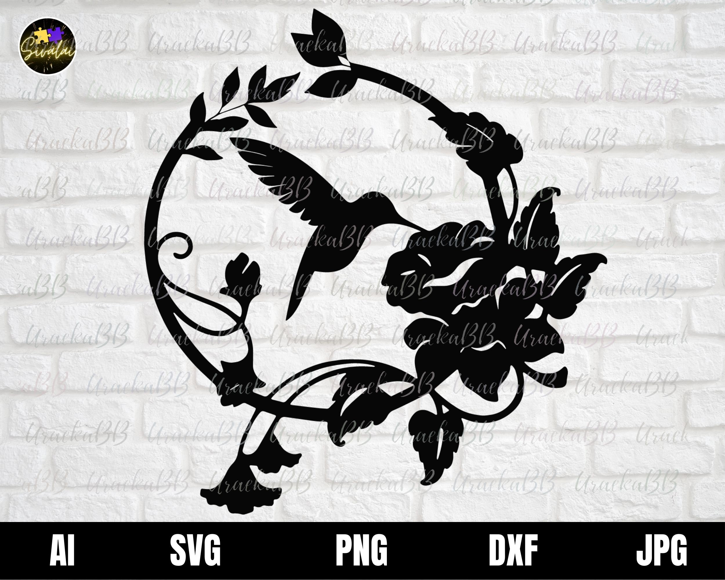 Hummingbird SVG Bird SVG Hummingbird Flowers Svg Flower - Etsy
