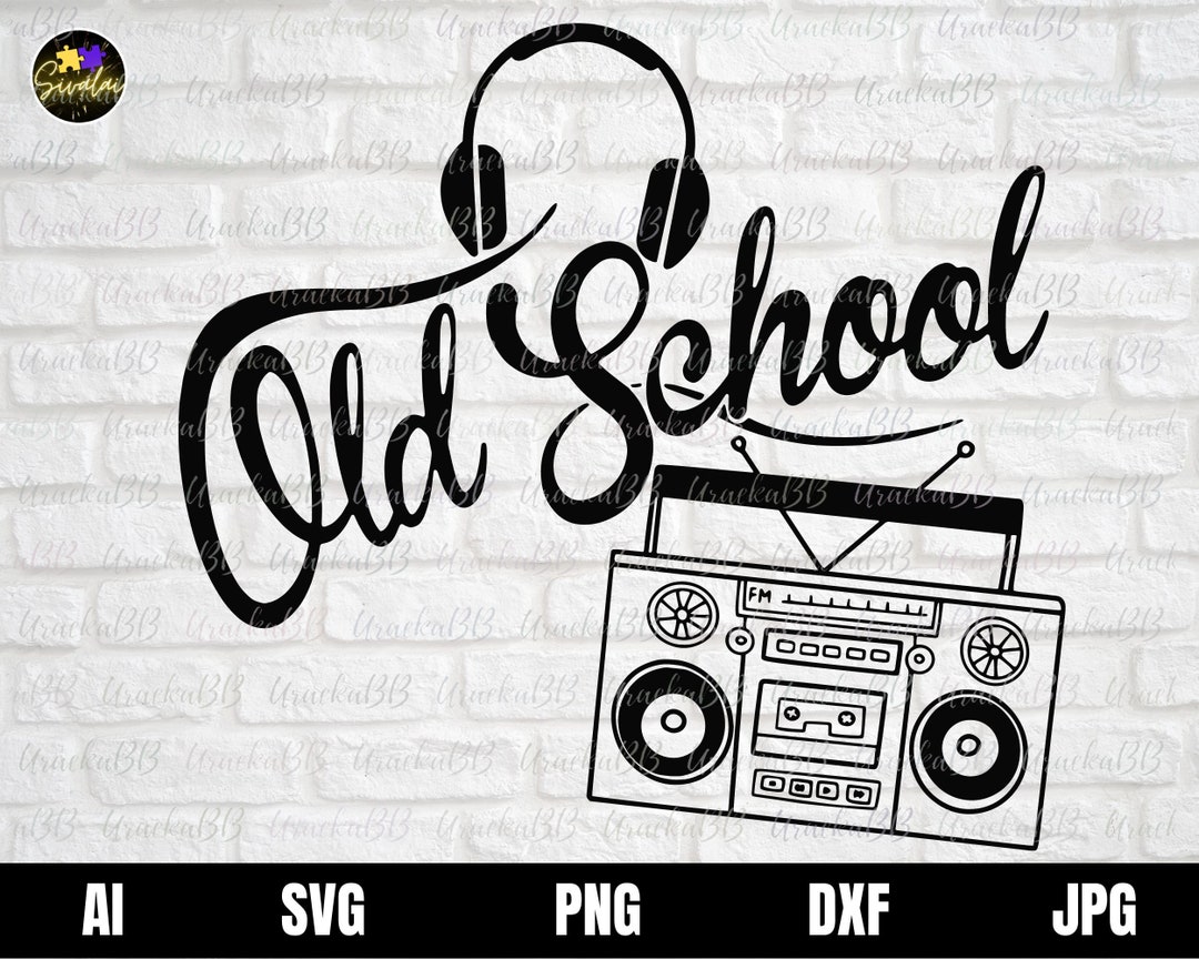Old School Svg, Old School Png, 80s Baby Svg, 90s Baby Svg, Retro Svg ...