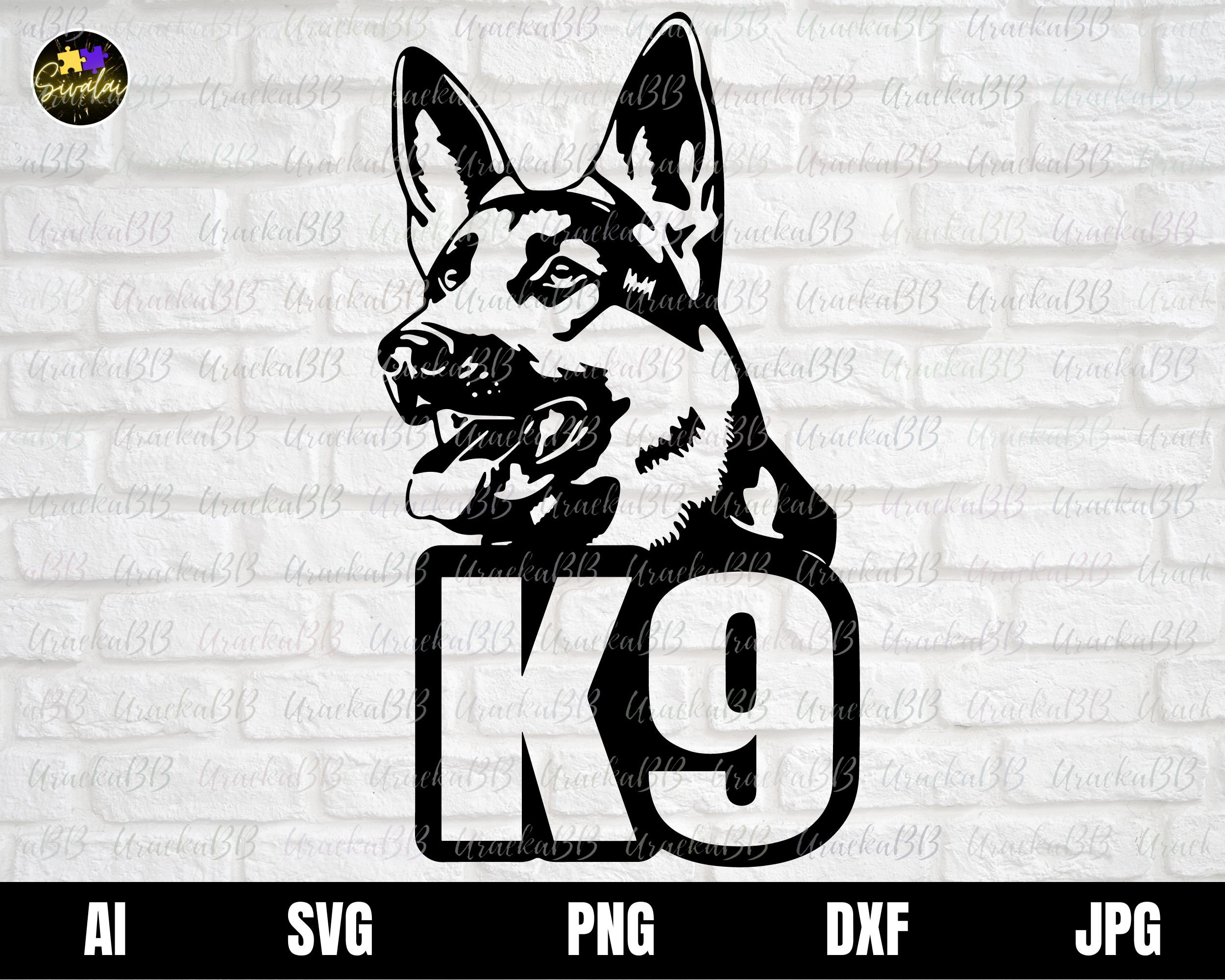 K9 Head Svg K9 Dog Svg K9 Svg K9 Police Dog Svg K9 Police - Etsy UK