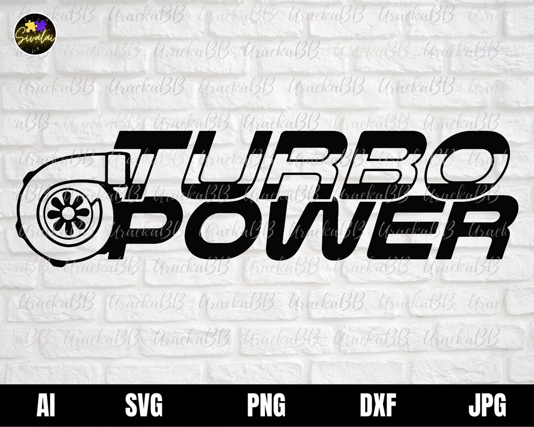 Turbo Svg, Turbo Power Svg, Turbo Charger Engine Car Svg, Turbo Charger ...