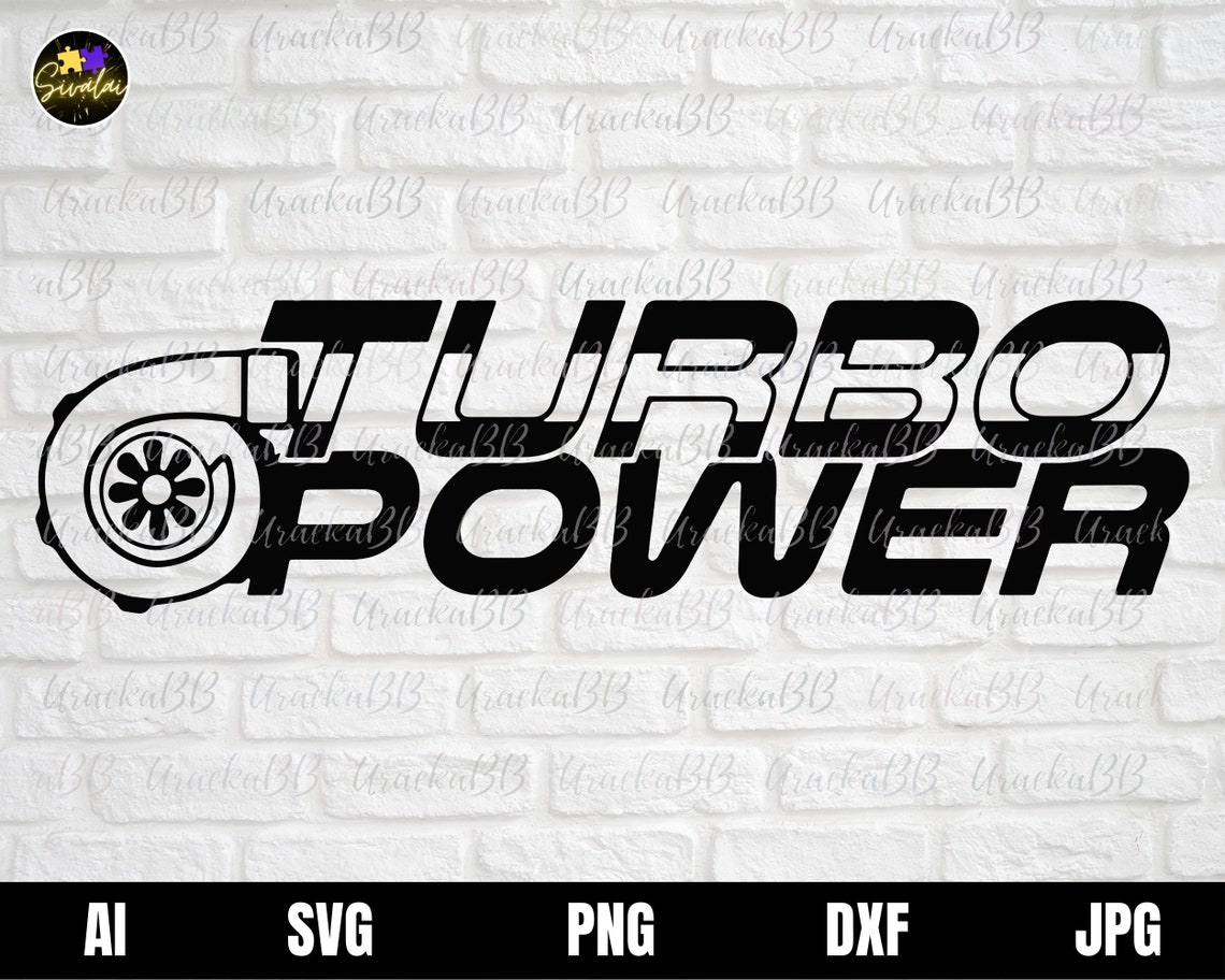 Turbo Svg Turbo Power Svg Turbo Charger Engine Car Svg - Etsy