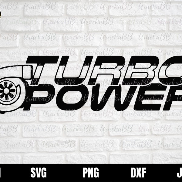 Turbo Sticker Svg - Etsy