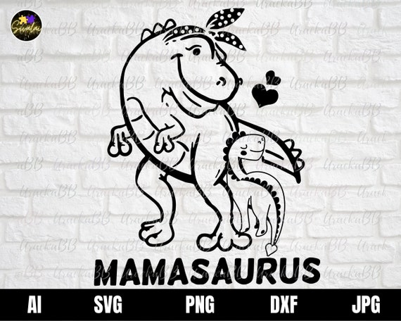 Craft Supplies & Tools mamasaurus svg mom dinosaur svg dino mom svg ...