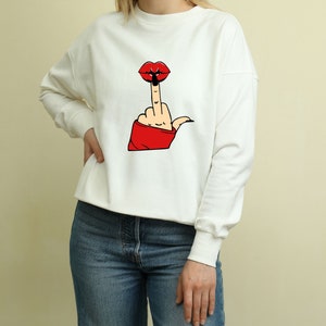 Middle Finger Svg, Female Middle Finger Svg, Finger Svg, Rude Finger ...