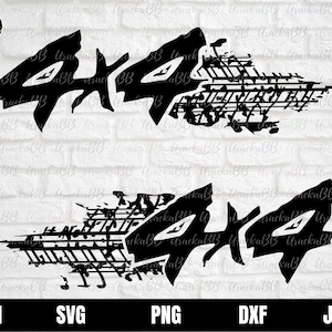 4X4 Svg, Four by Four Svg, 4x4 Logo Pack Svg, Off-road Rally Truck ...