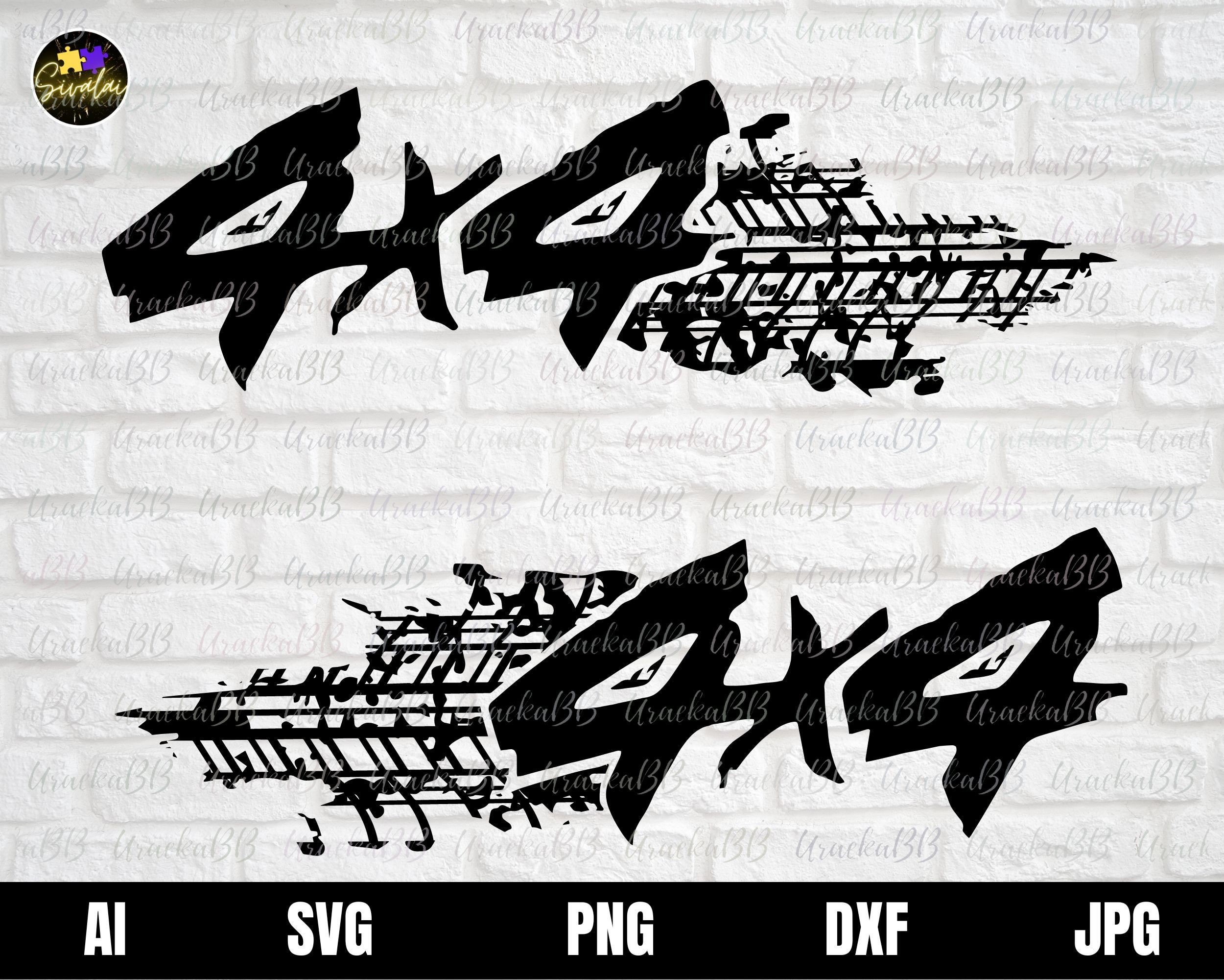 Buy 4X4 Svg Four by Four Svg 4x4 Logo Pack Svg Off-road Rally Online in ...