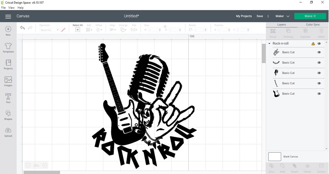 Rock and Roll Music SVG Guitar SVG Rock N Roll SVG Rock - Etsy Canada