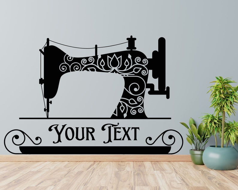 Sewing Machine Svg, Floral Sewing Machine Svg, Vintage Sewing Machine ...