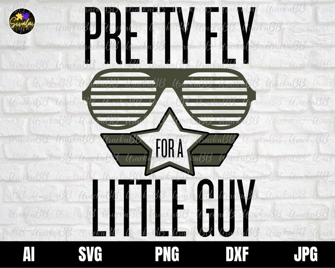 Pretty Fly for A Little Guy Svg, Boy Svg, Kids Svg, Baby Svg, Onesie ...