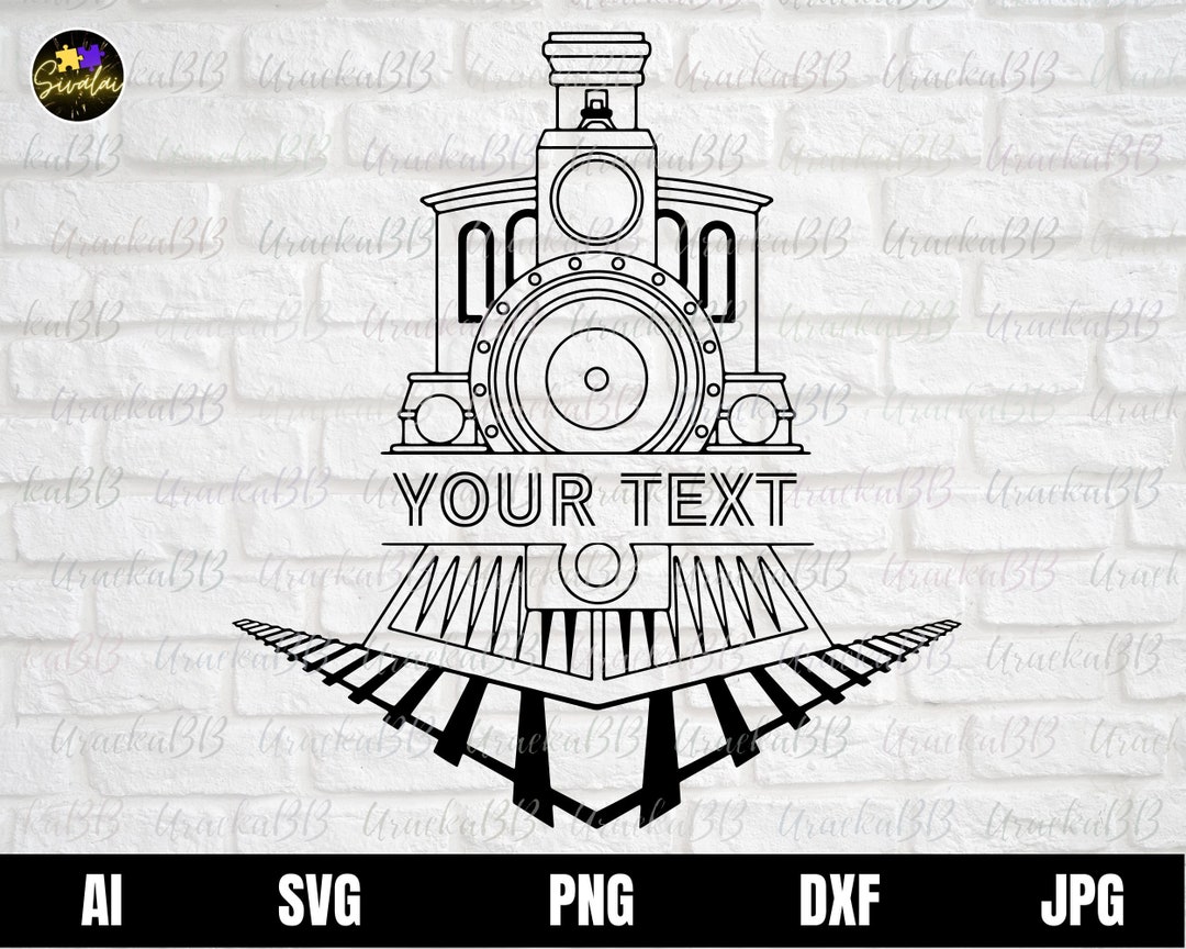 Train Svg, Logo Train Svg, Vintage Train Svg, Locomotive Svg, Retro ...