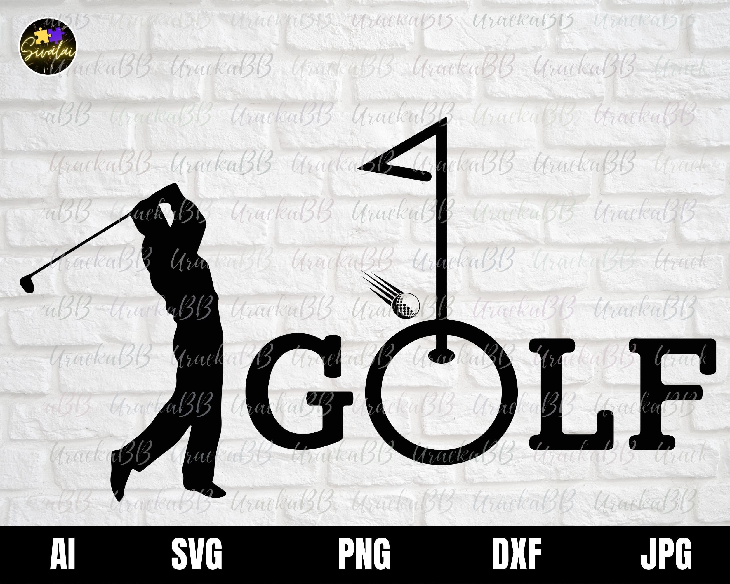 Golf Logo Golf Svg Golfing Svg Golfing Design Svg Golf - Etsy
