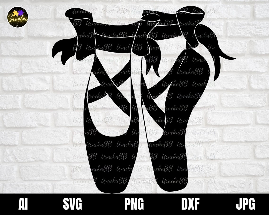 Ballet Shoes Svg, Ballerina SVG, Dance Svg, Ballet Svg Files, Classic ...