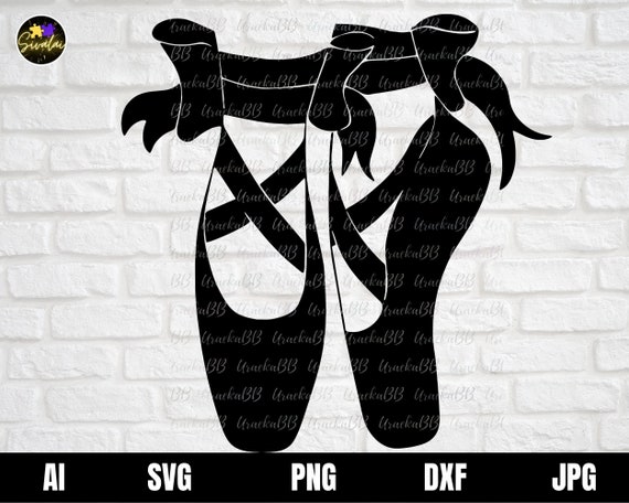 Ballet Shoes Svg Ballerina SVG Dance svg Ballet Svg Files | Etsy
