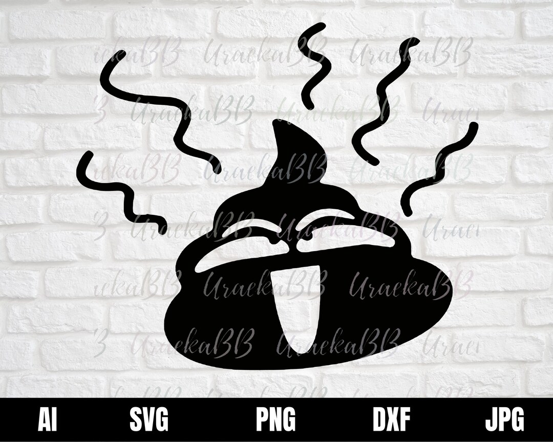 Poop Emoji SVG, Poop SVG, Funny Poop Svg, Silhouette Cricut Svg ...