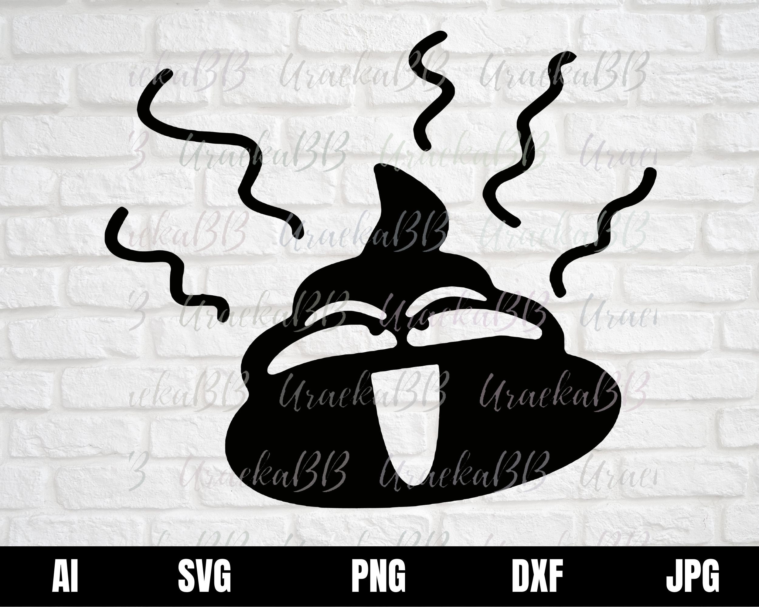 Poop Emoji SVG Poop SVG Funny Poop Svg Silhouette Cricut - Etsy Canada