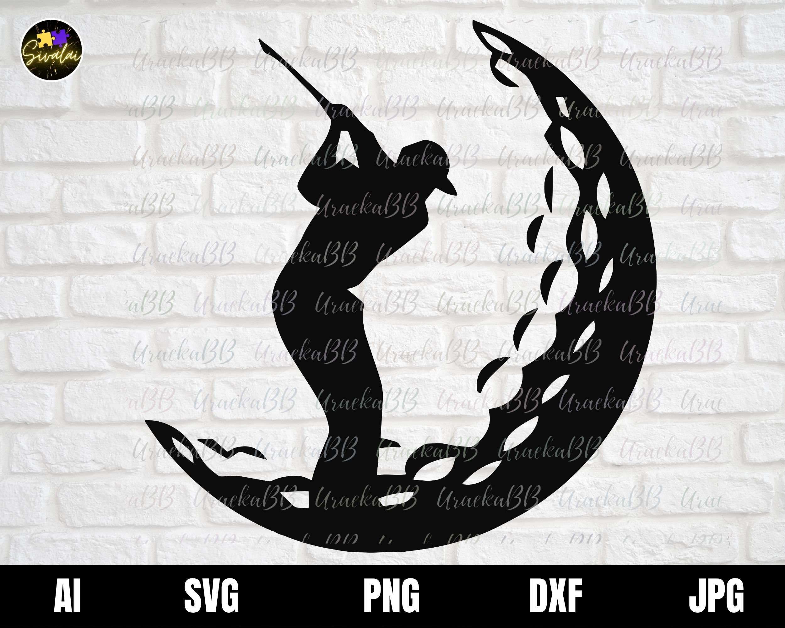 Golf Svg Golfing Svg Golfing Design Svg Golf Logo Golf | Etsy