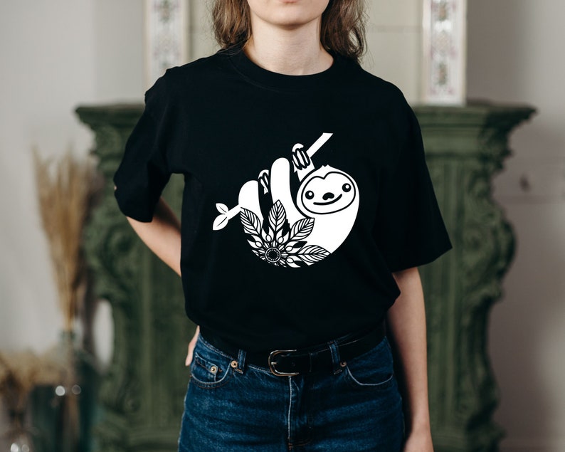 Mandala Sloth Svg Mandala Svg Sloth Svg Hanging Sloth Svg - Etsy