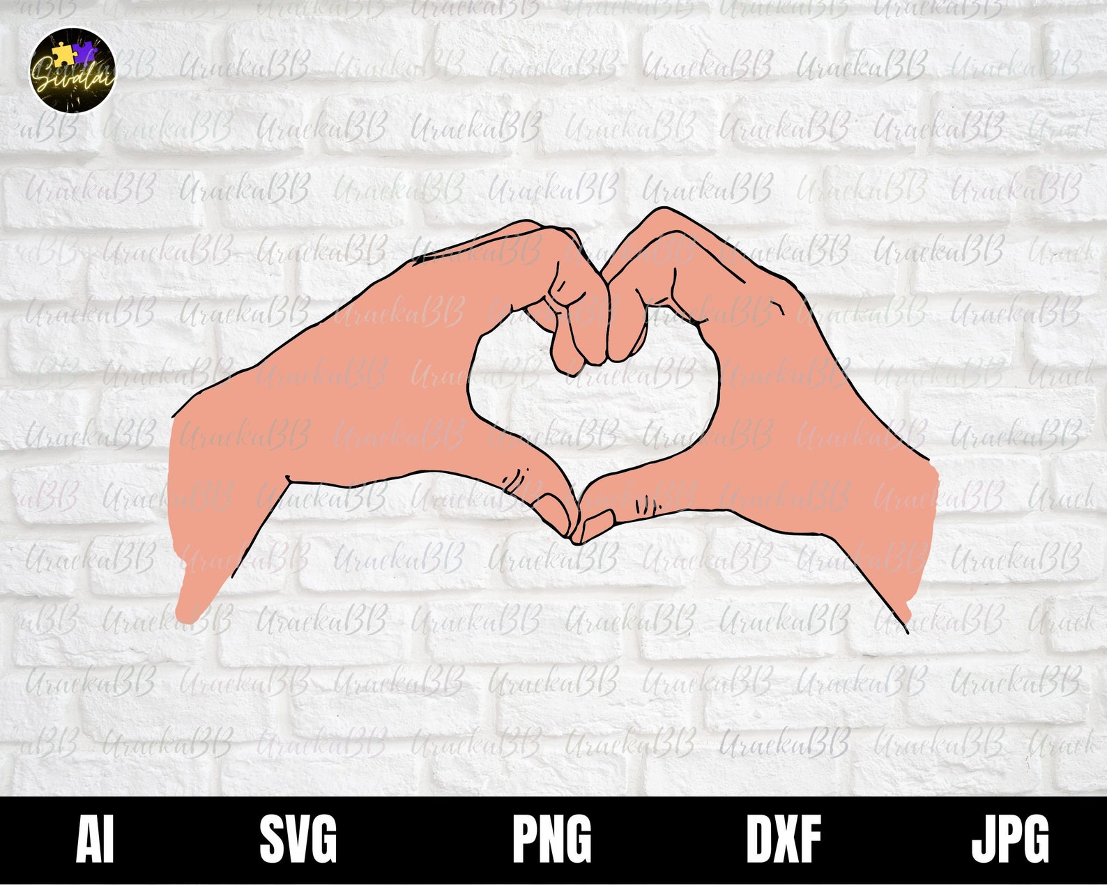 Heart Hands Svg, Love Hands Svg, Heart Sign Svg, Heart Shaped Hands Svg ...