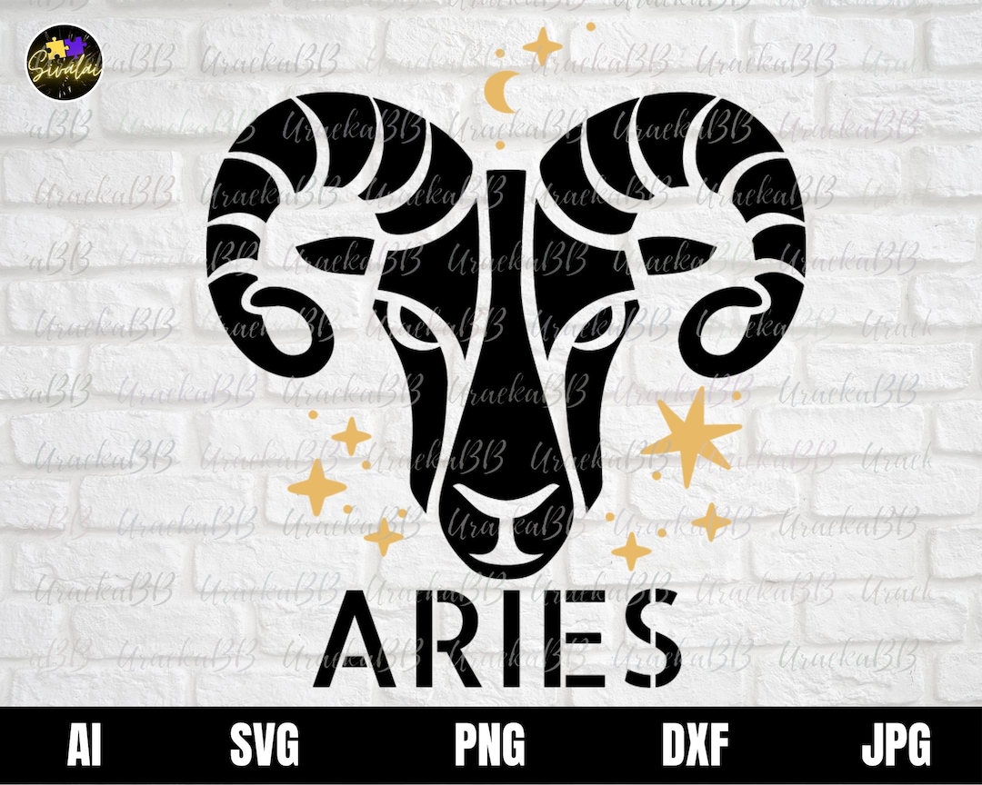 Aries Zodiac Sign Svg, Aries Zodiac Svg, Aries Svg, Horoscope Svg ...