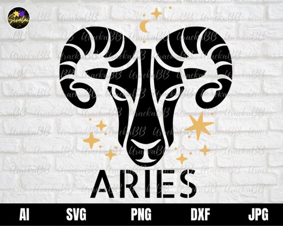 Aries Zodiac Sign Svg Aries Zodiac Svg Aries Svg Horoscope | Etsy UK