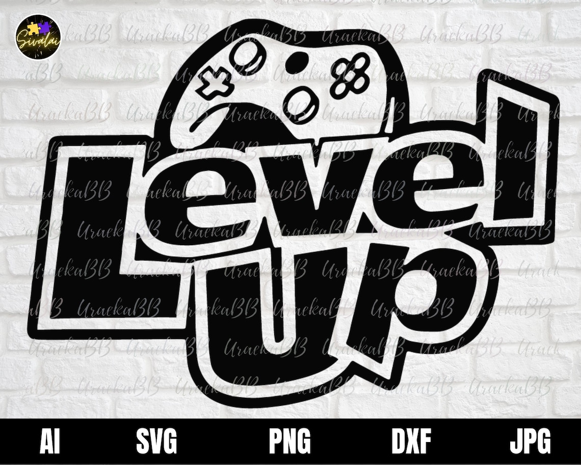 Level up Svg Birthday Boy Level up Gaming Svg Video Games - Etsy