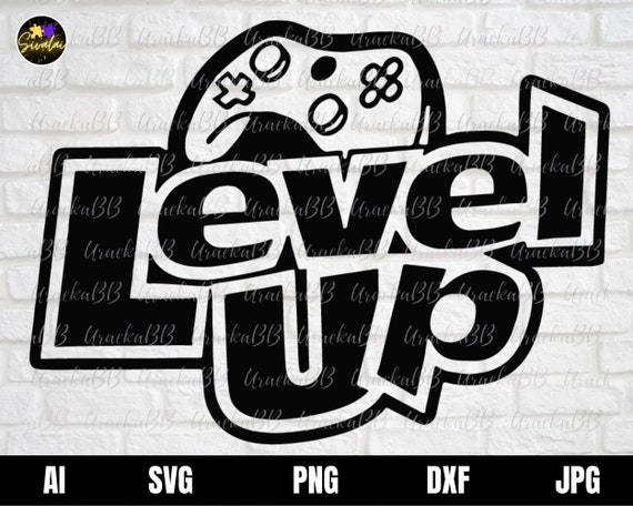 Level up Svg Birthday Boy Level up Gaming Svg Video Games | Etsy UK