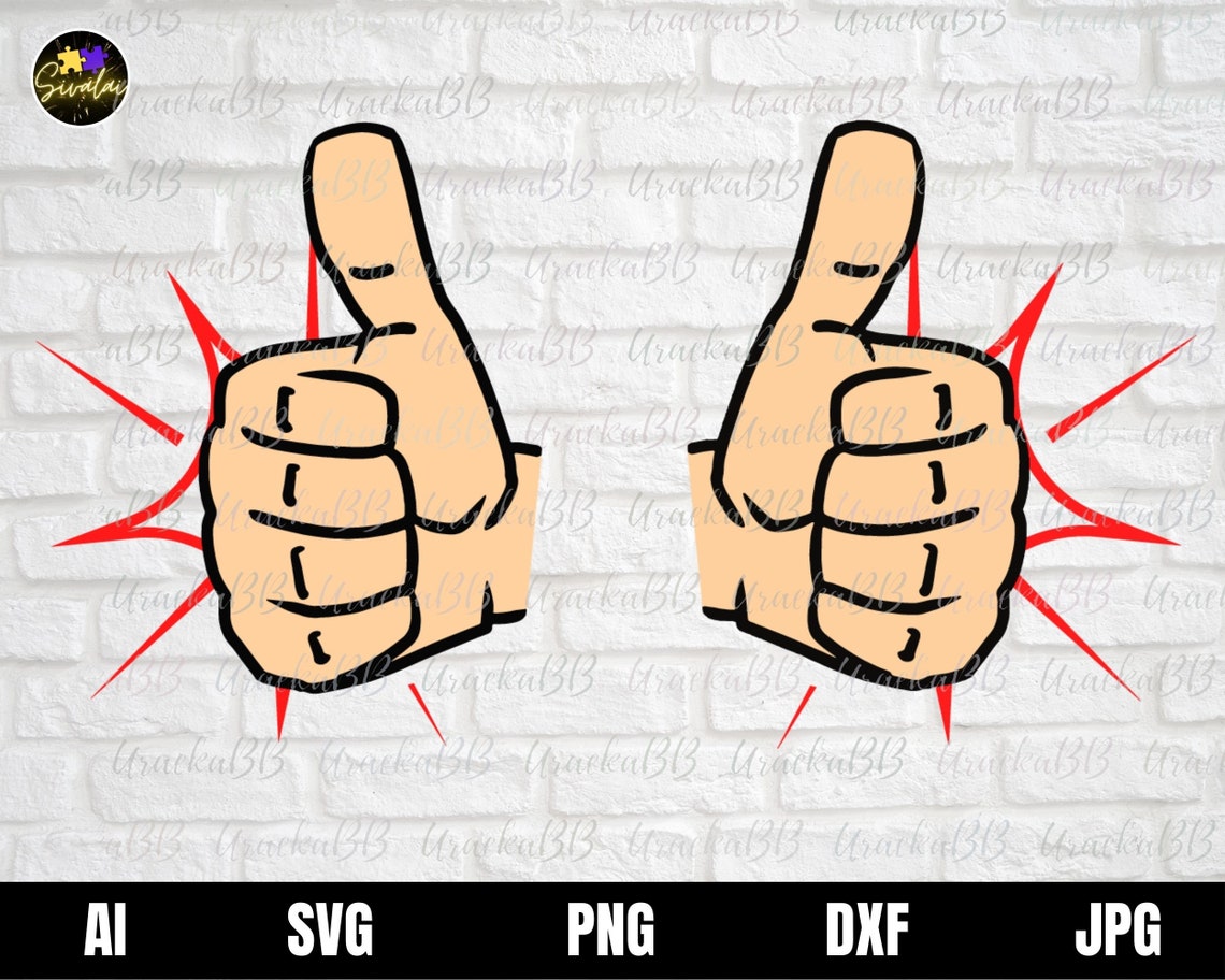 Thumbs up Svg Hand With Thumbs up Svg Thumbs Vector Thumbs - Etsy