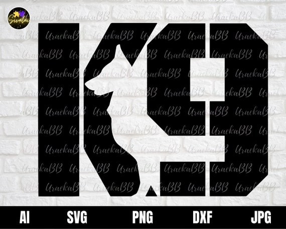 K9 Police Dog Svg K9 Police Dog Silhouette K9 Police Dog - Etsy