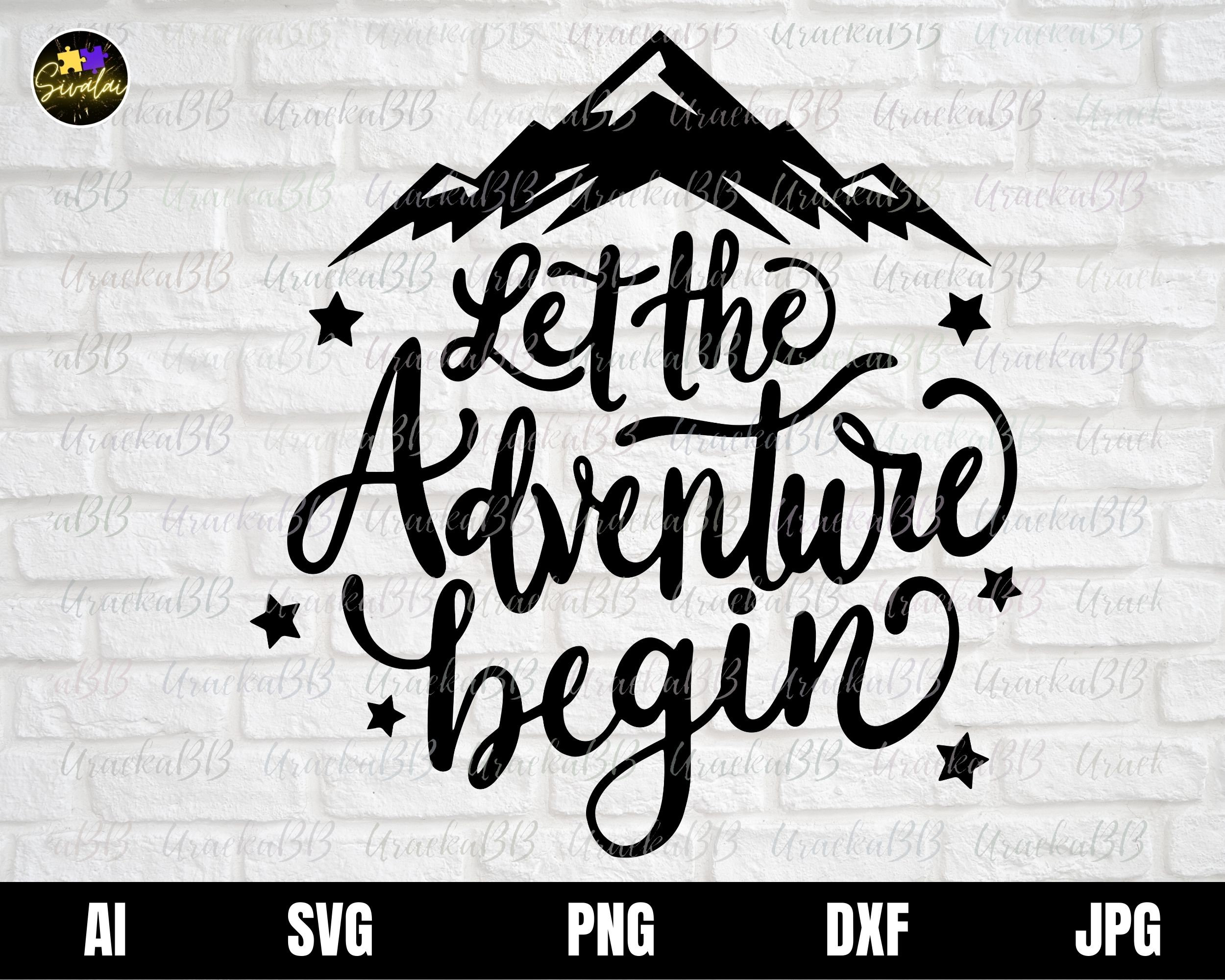 Let the Adventure Begin Svg Adventure Svg Camping Svg - Etsy