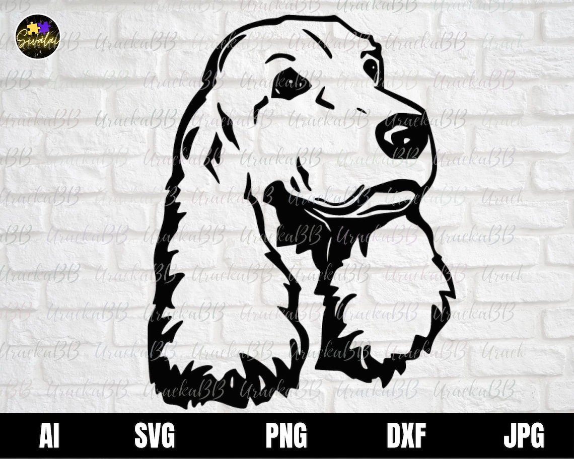 Cocker Spaniel Svg Cute English Cocker Spaniel Svg Dog Svg - Etsy