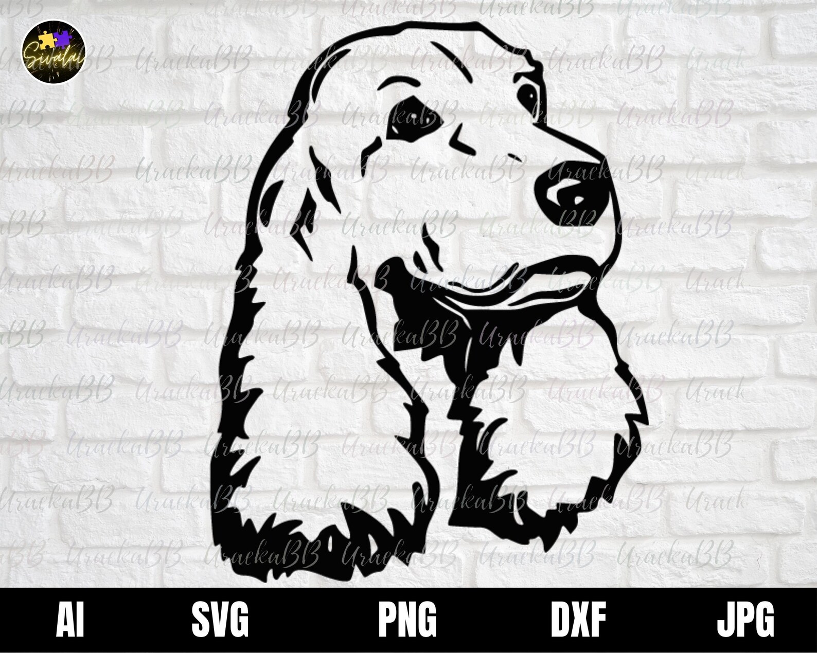 Cocker Spaniel Svg Cute English Cocker Spaniel Svg Dog Svg - Etsy