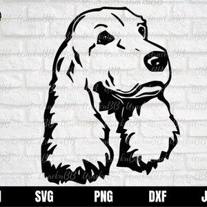 Cocker Spaniel Svg, Cute English Cocker Spaniel Svg, Dog Svg, American ...