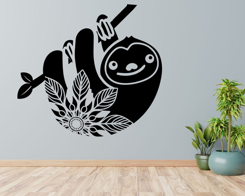Mandala Sloth Svg Mandala Svg Sloth Svg Hanging Sloth Svg - Etsy