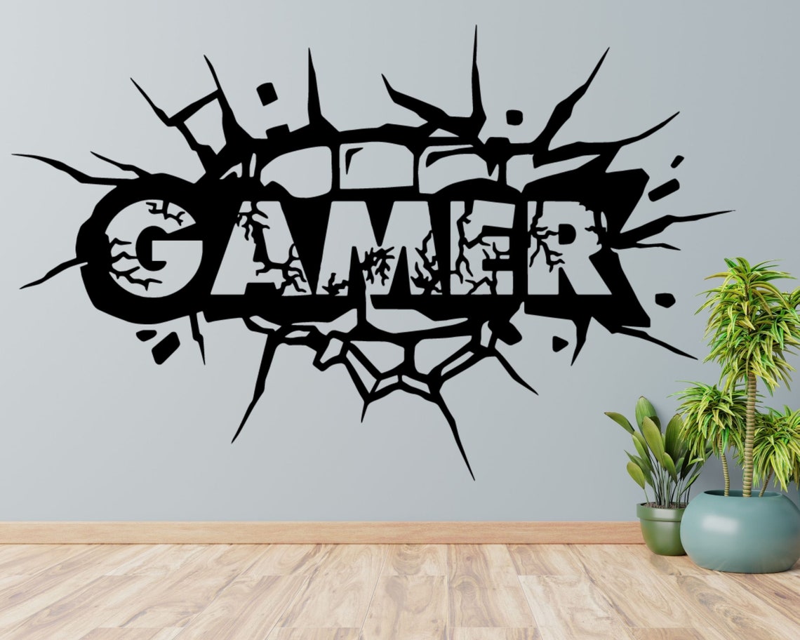 Gamer Svg Gamer for Tshirt Svg Gamer Wall Room or Doors - Etsy