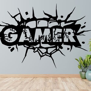 Gamer Svg, Gamer for Tshirt Svg, Gamer Wall Room or Doors, Gamer Decor ...