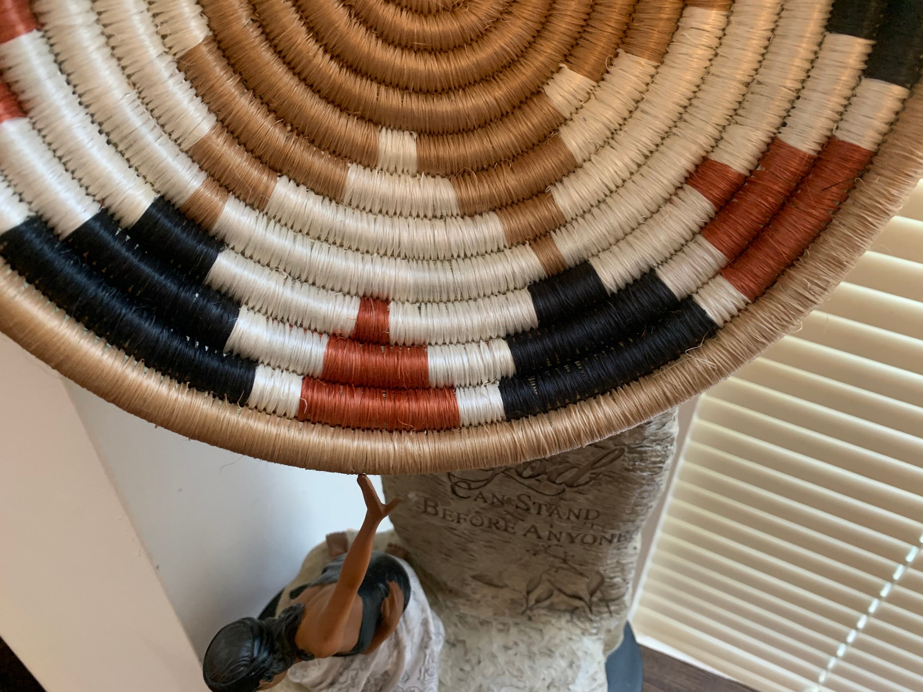 Rwandan Agaseke Hand Coiled Fruit Bowl Basket/wall Decor - Etsy