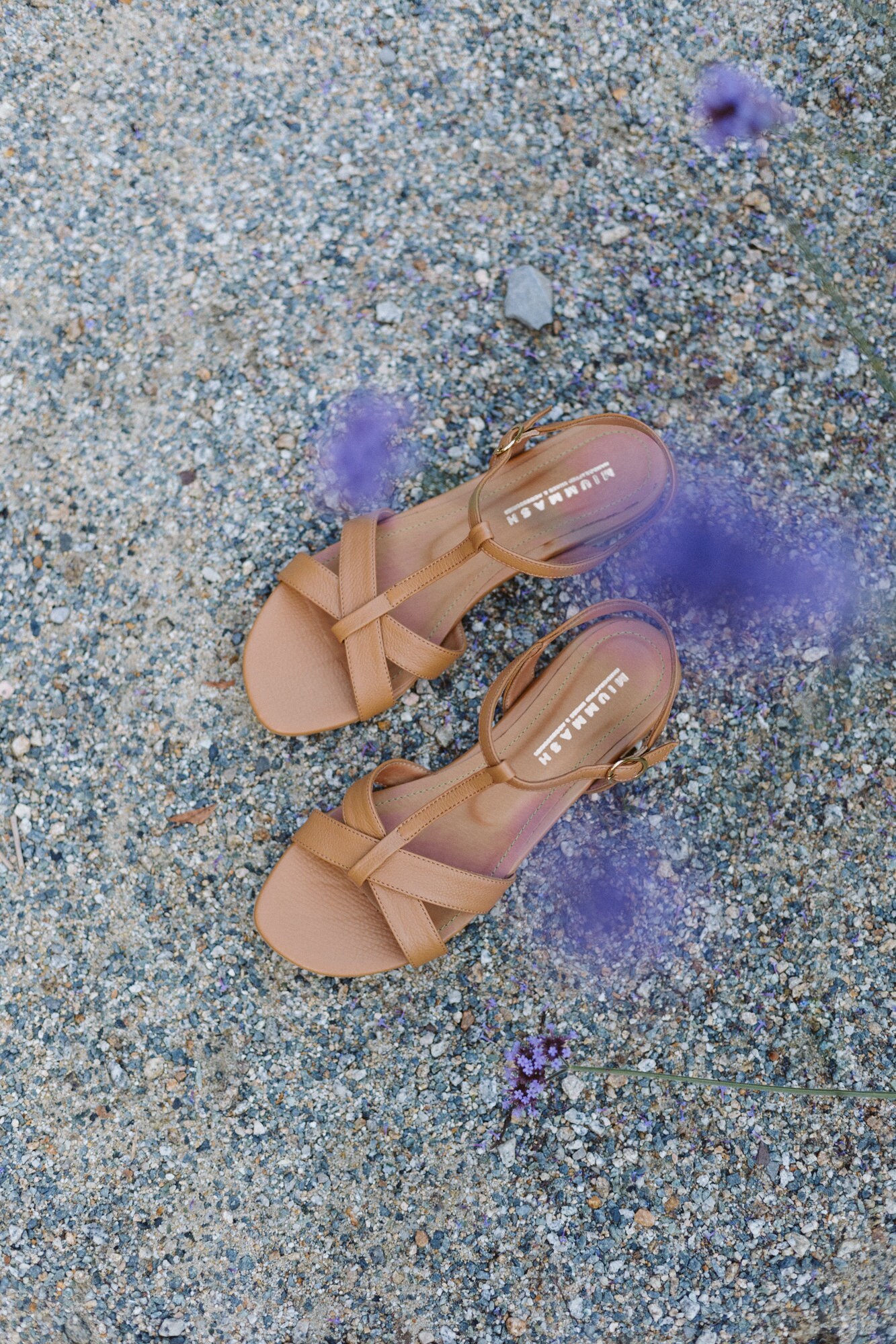 Caramel Leather Sandals: Retro Boho Summer Flats - Etsy