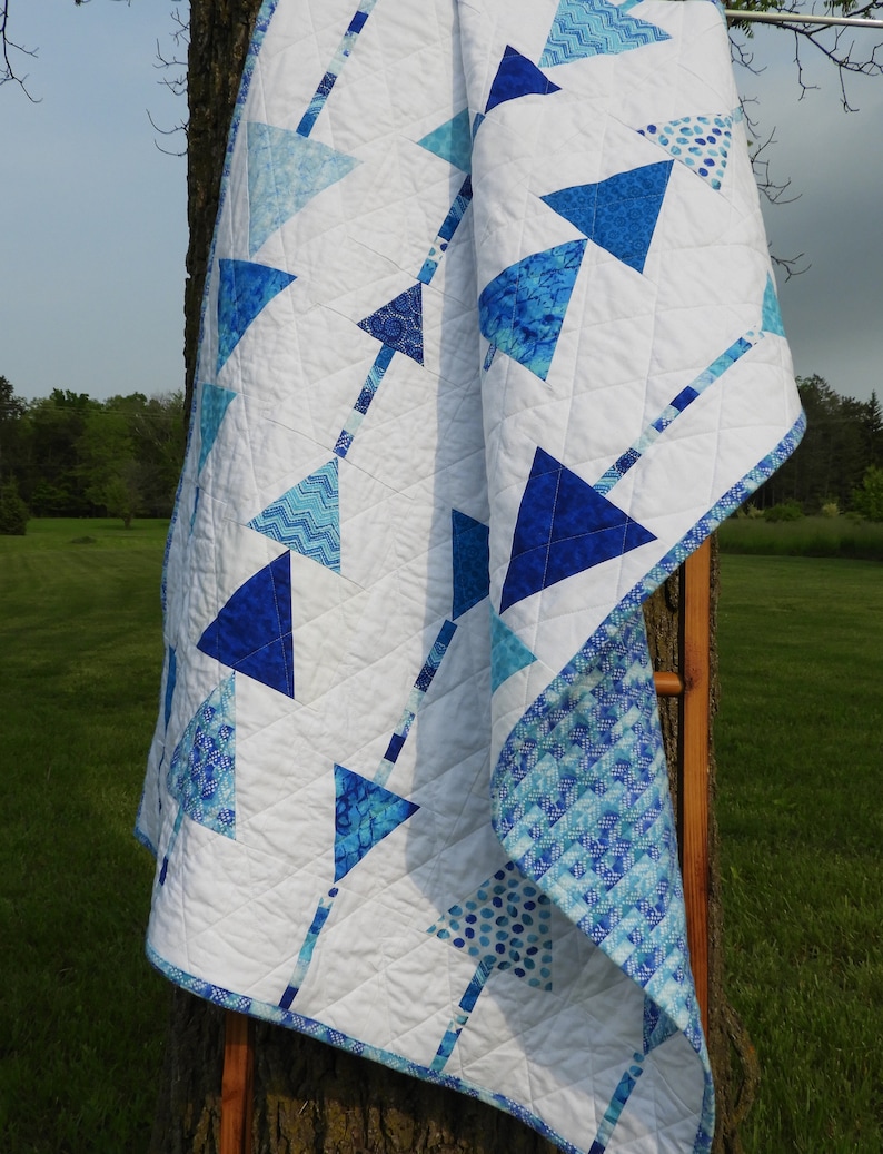 Arrow Baby Quilt/modern Baby Quilt/handmade Baby Quilt/tribal Baby ...