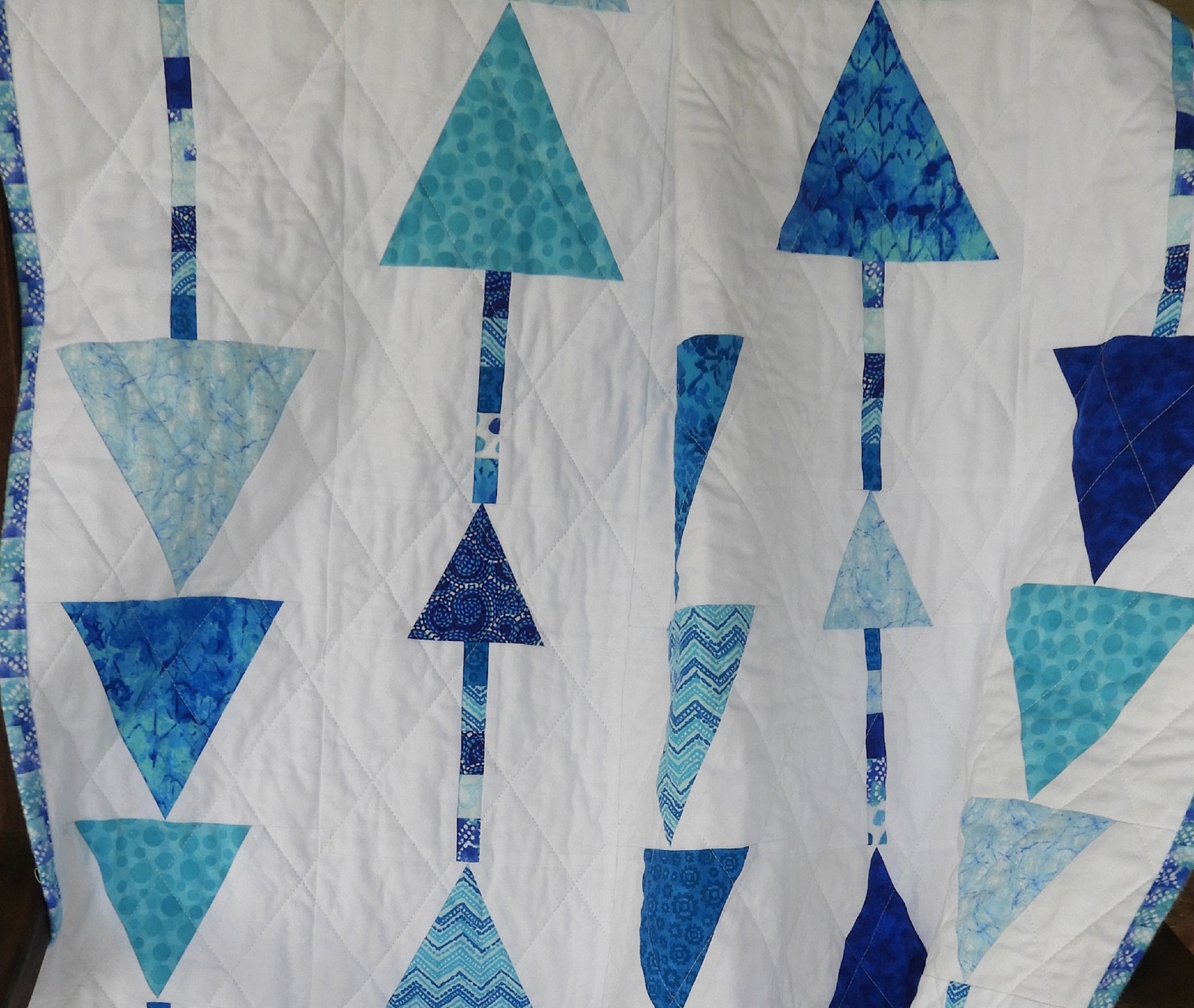 Arrow Baby Quilt/modern Baby Quilt/handmade Baby Quilt/tribal Baby ...