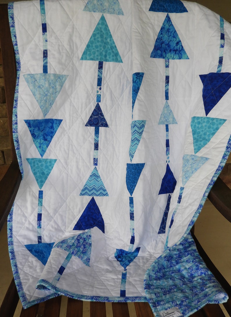 Arrow Baby Quilt/modern Baby Quilt/handmade Baby Quilt/tribal Baby ...