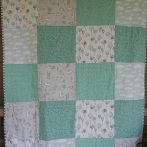 Cottontail Quilt/bunny Quilt/rabbit Baby Quilt/handmade Baby Quilt ...