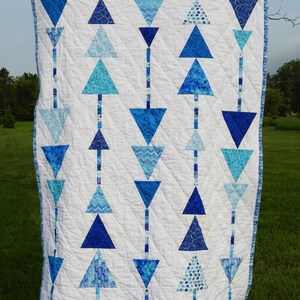Arrow Baby Quilt/modern Baby Quilt/handmade Baby Quilt/tribal Baby ...