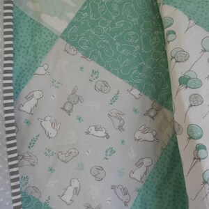 Cottontail Quilt/bunny Quilt/rabbit Baby Quilt/handmade Baby Quilt ...