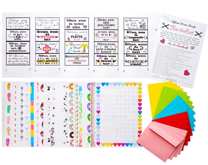 21 Öffne mich wenn Briefe,Geschenk für Oma und Opa,Mama,Geschenkidee ...