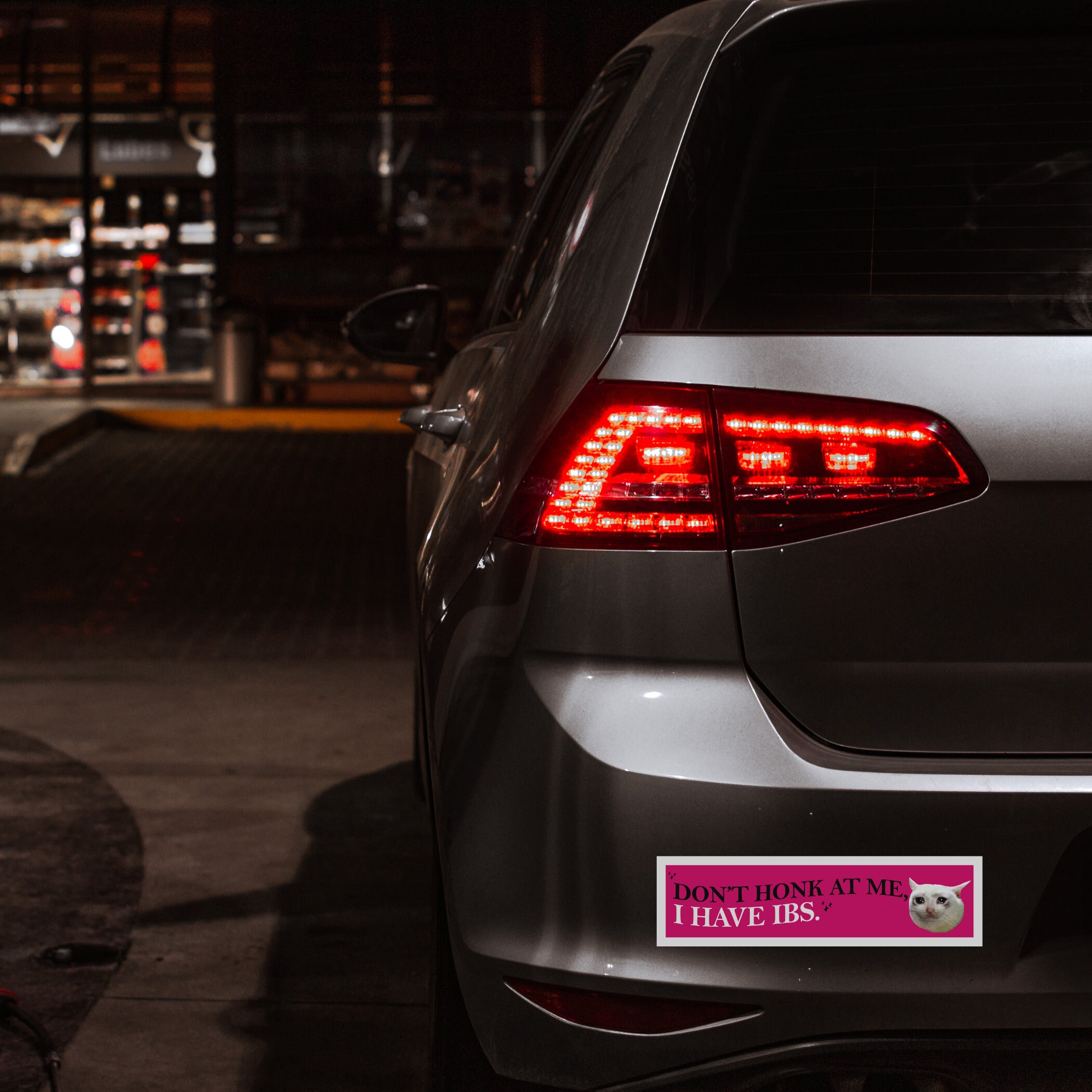 Don't Honk I Have Ibs-bumper Sticker-funny Sticker - Etsy