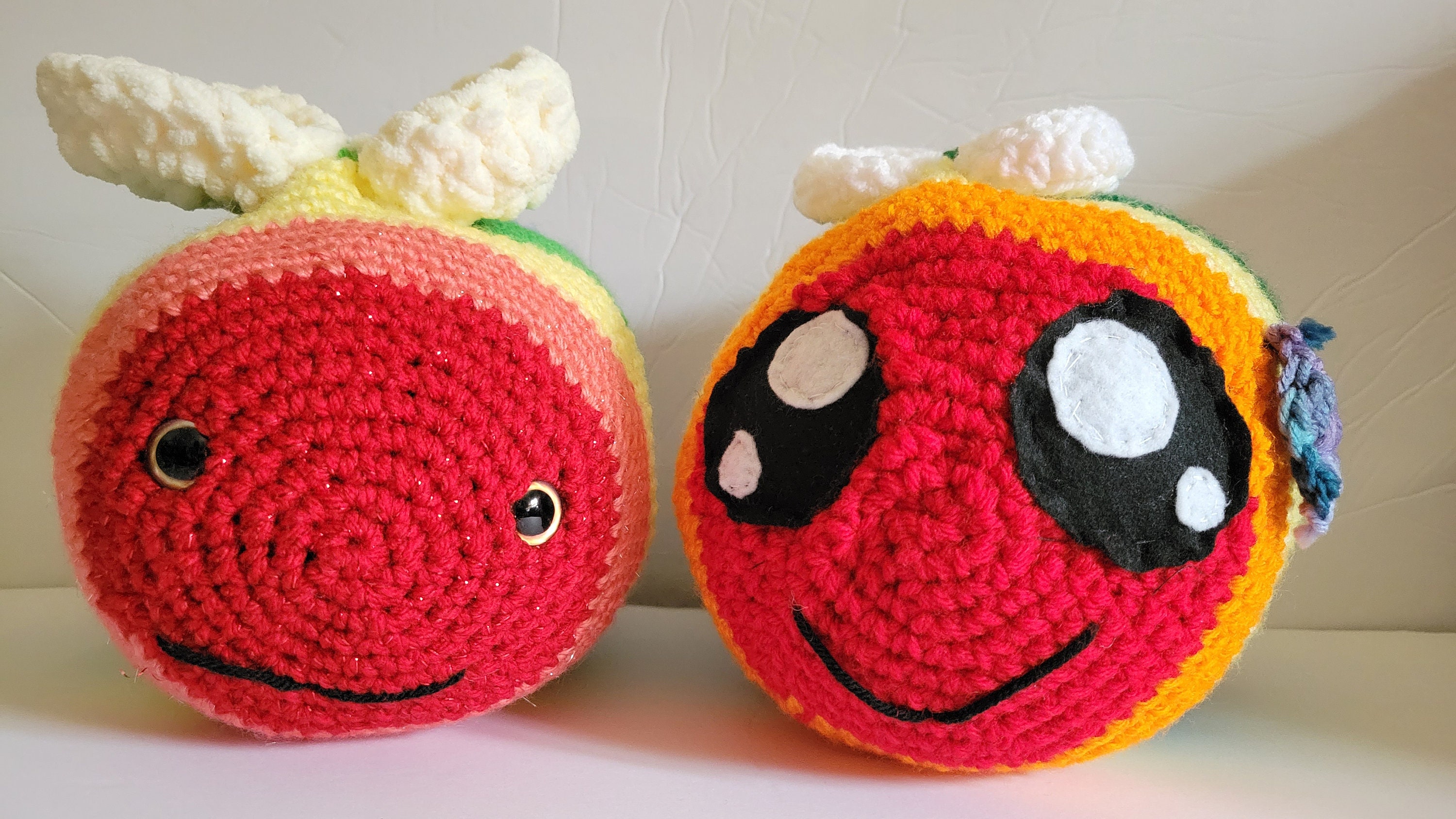 Smiling Summer Bee Family Snuggly Gift Bumble Bee Gifts Crochet Bee ...